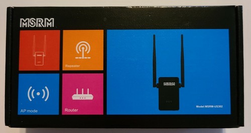 NEW Wi-Fi Range Extender, Repeater, Booster with Double Antennas MSRM ...
