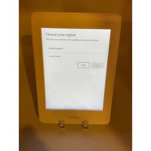 Kindle Paperwhite 7th Generation, 4GB, White, Bright Spot On Screen! | eBay