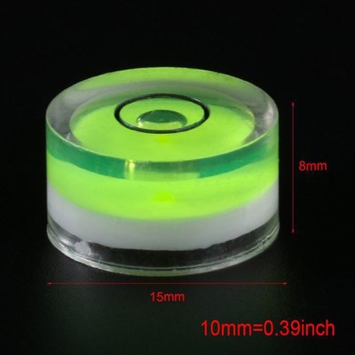 New Practical Turntable Level Bubble Level 8mm/0.31 Inches Bubble ...