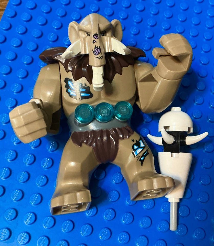 LEGO 2014 Legends of Chima Minifigure MUNGUS Mammoth Tusks loc083 Big ...
