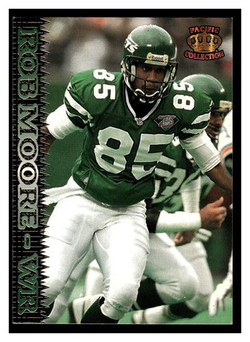 Rob Moore #381 1995 Pacific New York Jets | eBay