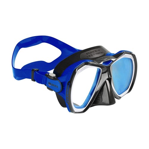 Mares FORCE-X LiquidSkin Dive Mask Blue Scuba Snorkel Freedive ...