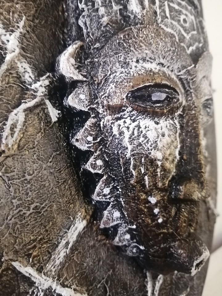 Jean Petro Haiti Voodoo Doll, Totem Mask, Voodoo artifact | eBay UK