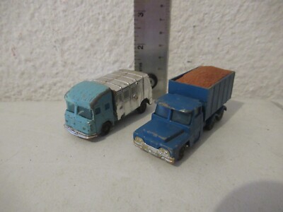 Lot 2 vintage cars "Huskey" 70s-80s garbage dump truck | eBay