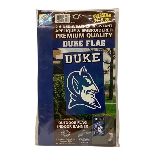 Duke Blue Devils Flag Outdoor / Indoor Banner Prem. Oversized 2 Sided ...