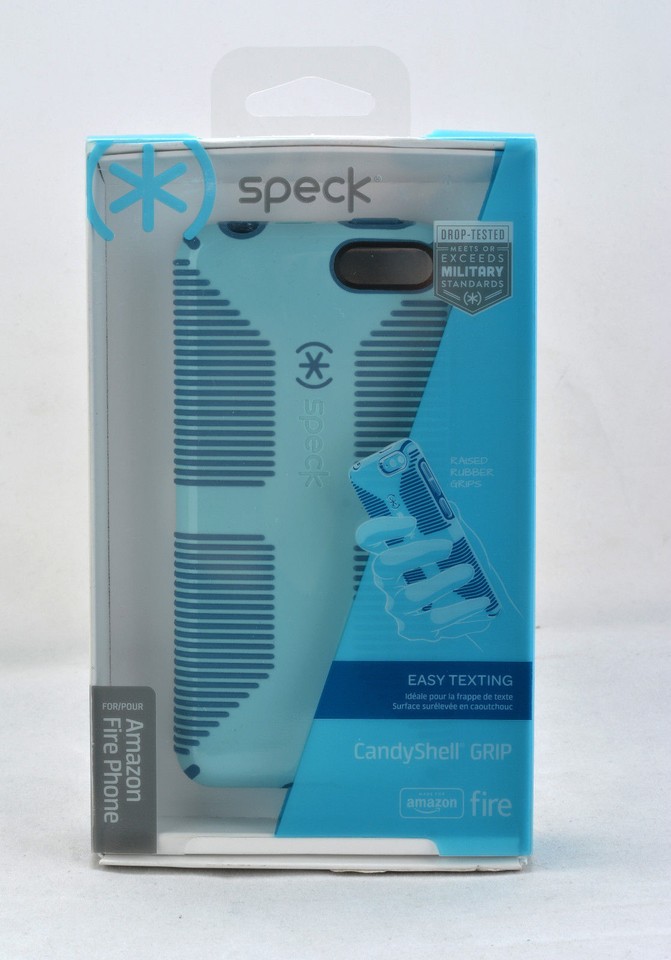 Speck CandyShell Grip Hard Shell Snap Cover Amazon Fire Phone Case ...
