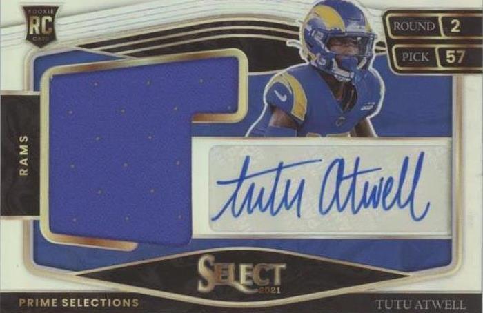 2021 Panini Select - Prime Selections Signatures Tutu Atwell #PS-TAT ...