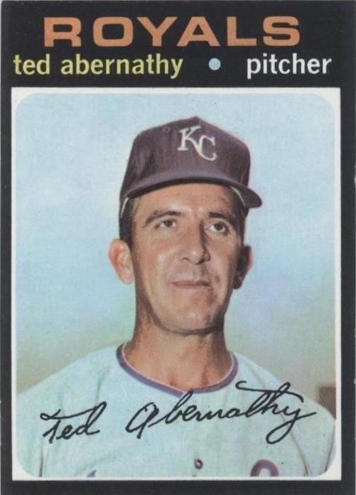 1971 Topps - Ted Abernathy #187 for sale online | eBay