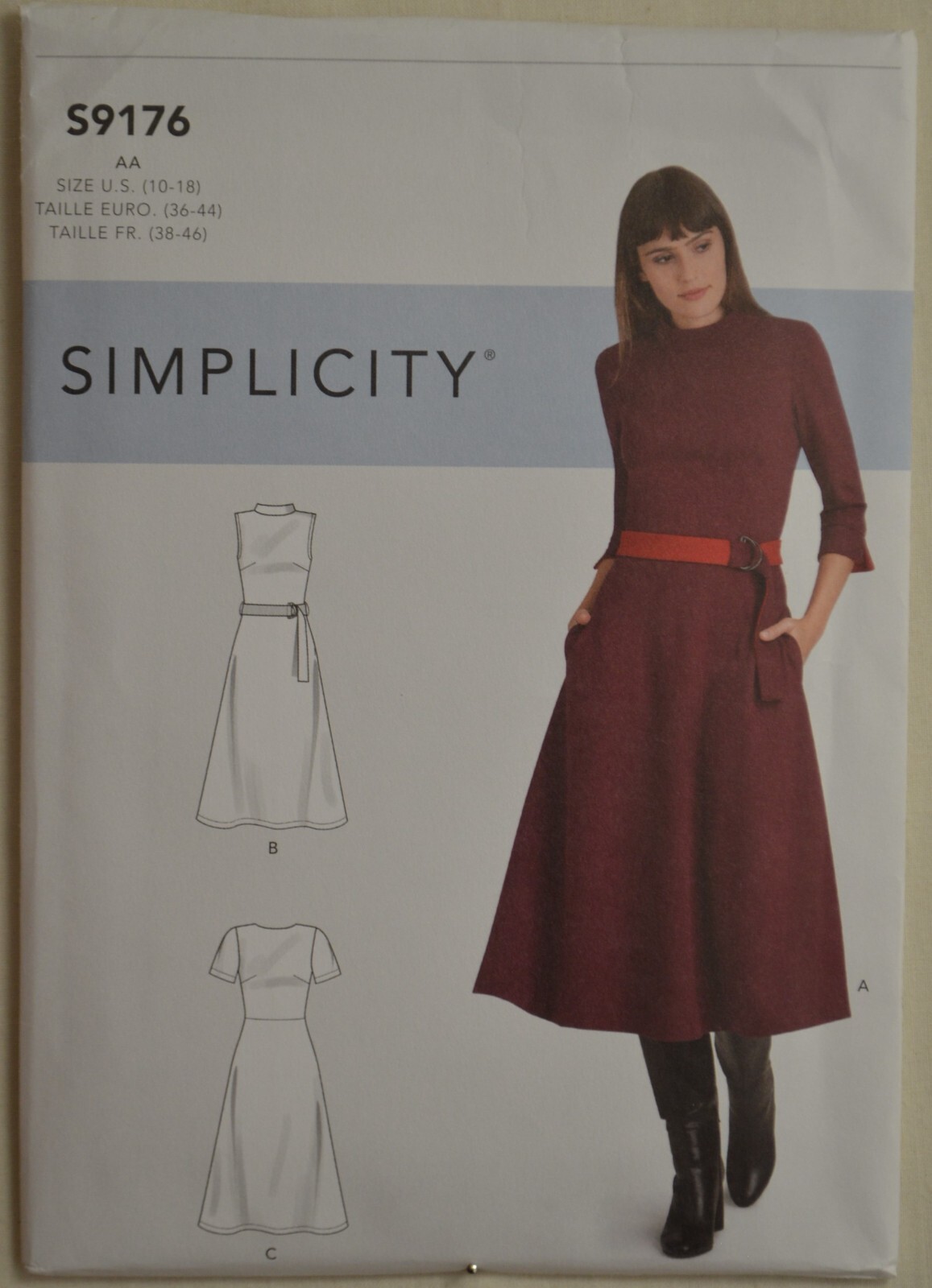 Simplicity Pattern 9176 Dresses Misses Sizes 10 12 14 16 18 Uncut for ...