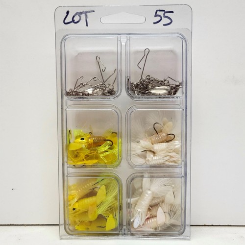 Blue Fox Tackle Co Foxee Jig Loose With Blade Attachments NOS Large Lot ...