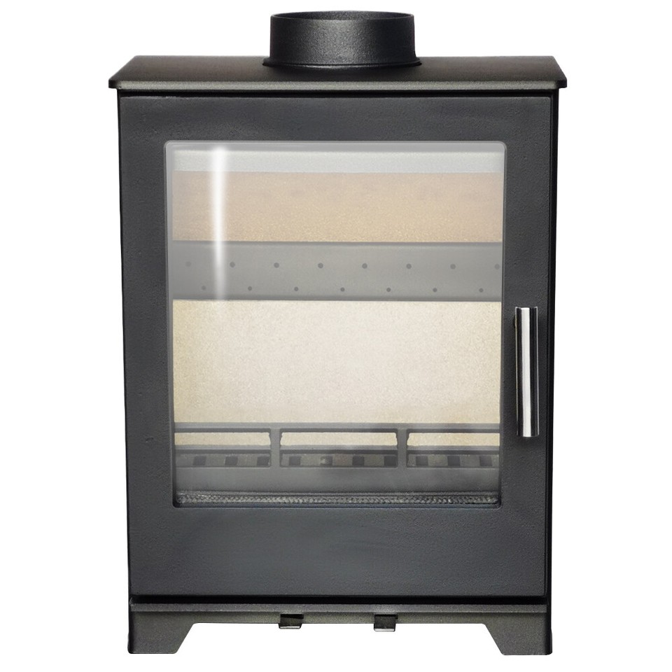 Defra Approved 5kw Eco Design Ready Multifuel Log Woodburning Stove ...