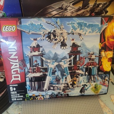 LEGO Ninjago Castle of the Forsaken Emperor with Ice Dragon 70678 100% ...