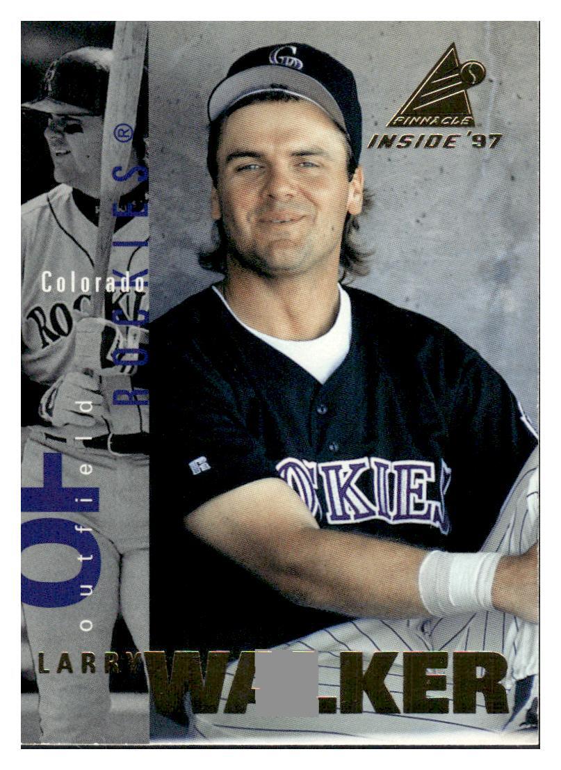 1997 Pinnacle Inside - #114 Larry Walker for sale online | eBay