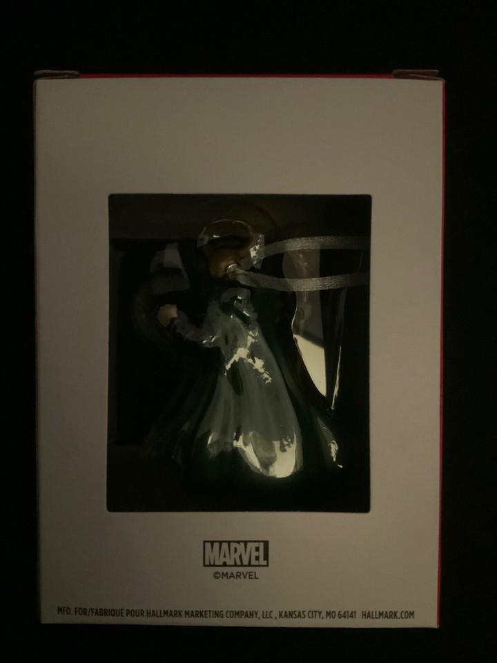 Marvel Avengers - LOKI 2022 ORNAMENT - Hallmark Christmas Tree ...