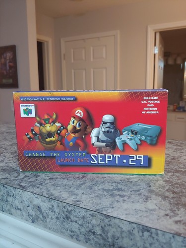 Nintendo 64 Nintendo Power Change the System Launch Date Promo VHS N64 ...