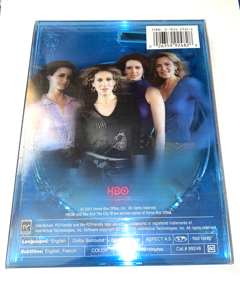 Sex and the City: The Complete Second Season (DVD, 2001) HBO Series ...