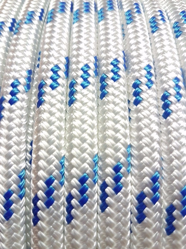 14mm 16mm Braid on Braid polyester double braided sheet yacht sailing ...