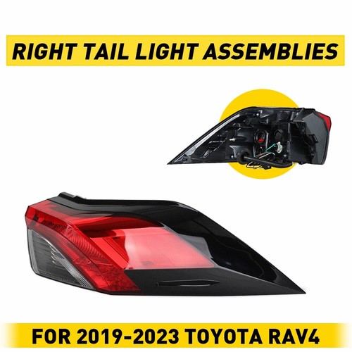 Right LED Rear Outer Tail lamp Rear Brake Light For Toyota RAV 4 - 2019 ...