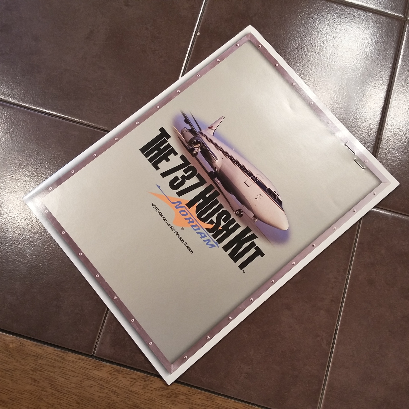 Original Nordam 737 Hush Kit Sales Brochure, QuadFold, 8.5 x 11" | eBay