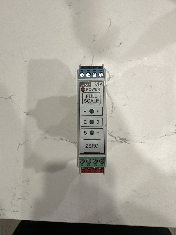 Alliance Sensors S1A AC-LVDT Signal Conditioner Module DIN Rail Mounted ...