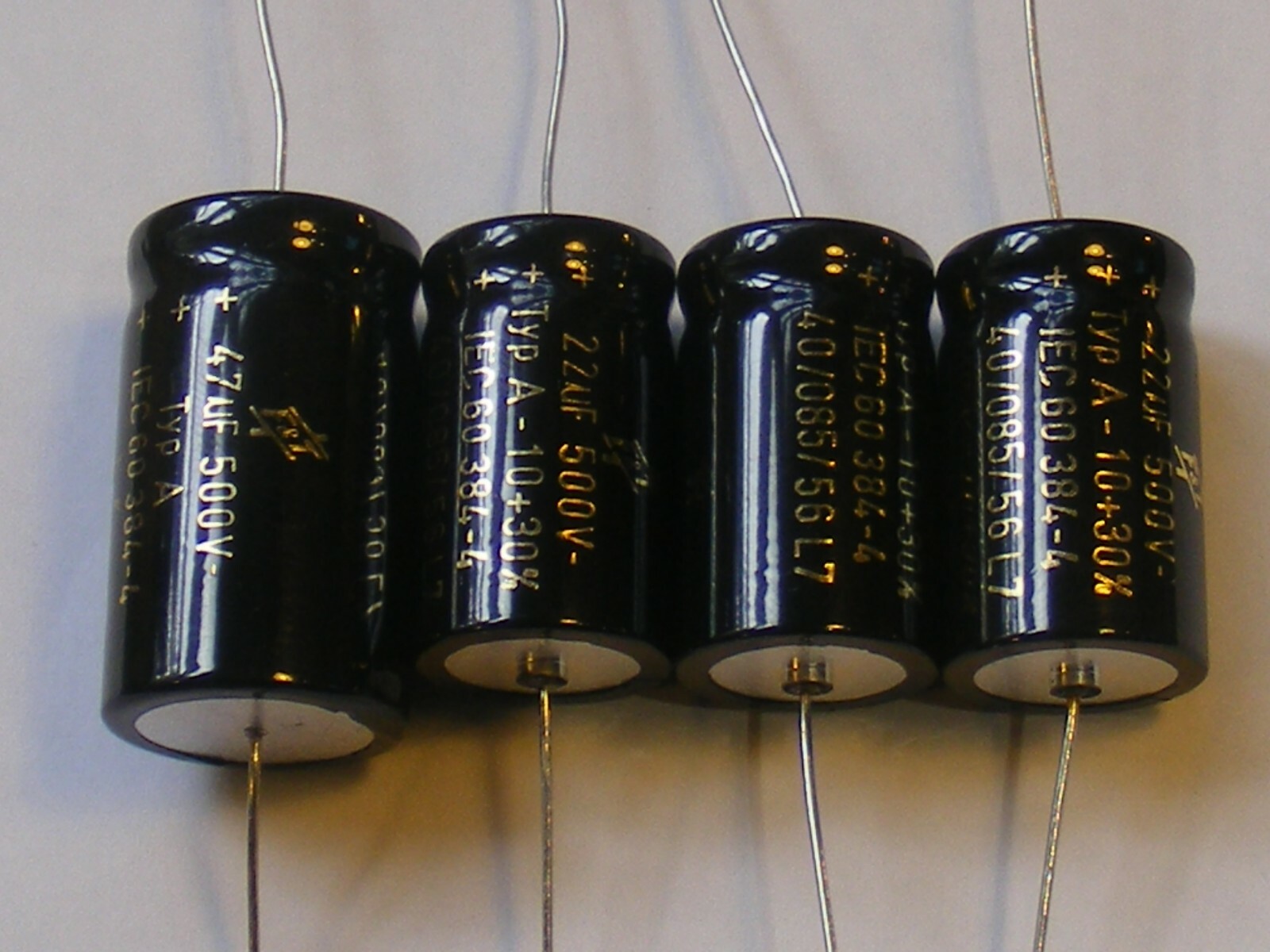 Filter capacitor Fender Blues Junior 3 x 22uF 1 x 47uF 500V F&T cap ...