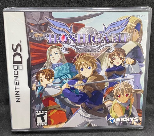 Hoshigami Ruining Blue Earth Remix Nintendo DS New Ntsc Aksys ...