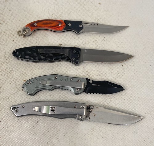 🌟8 Knives Tactical EDC Pocket Knife Lot, Assisted Open Flippers Folders ...
