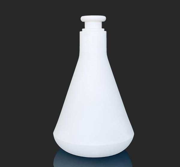 Triangle flasks PTFE capped 25ml - 1000ml Erlenmeyer flasks with ...
