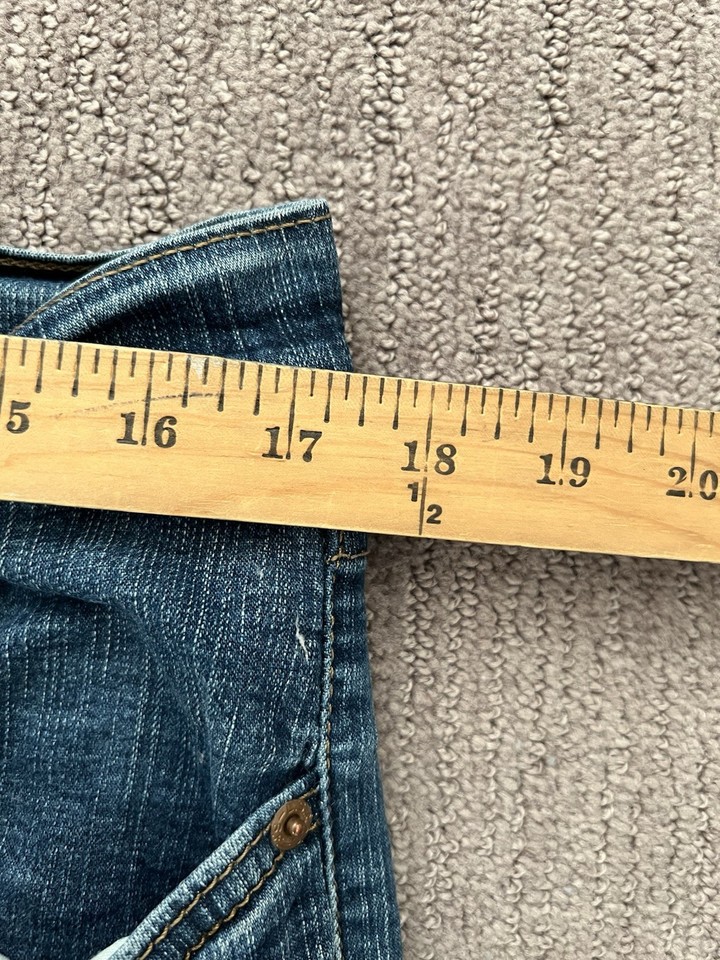 Levis 512 Jeans Womens 20 Straight Leg Perfectly Slimming Stretch Denim ...
