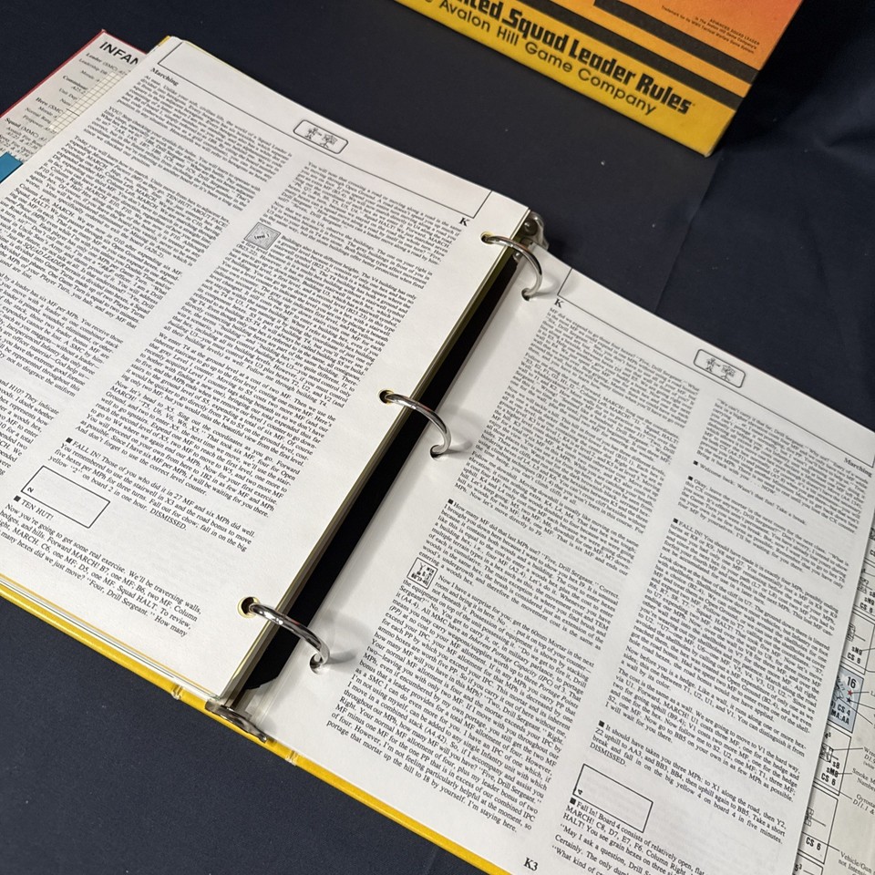 Advanced Squad Leader ASL Rule Book Module Avalon Hill 1985 | eBay ...