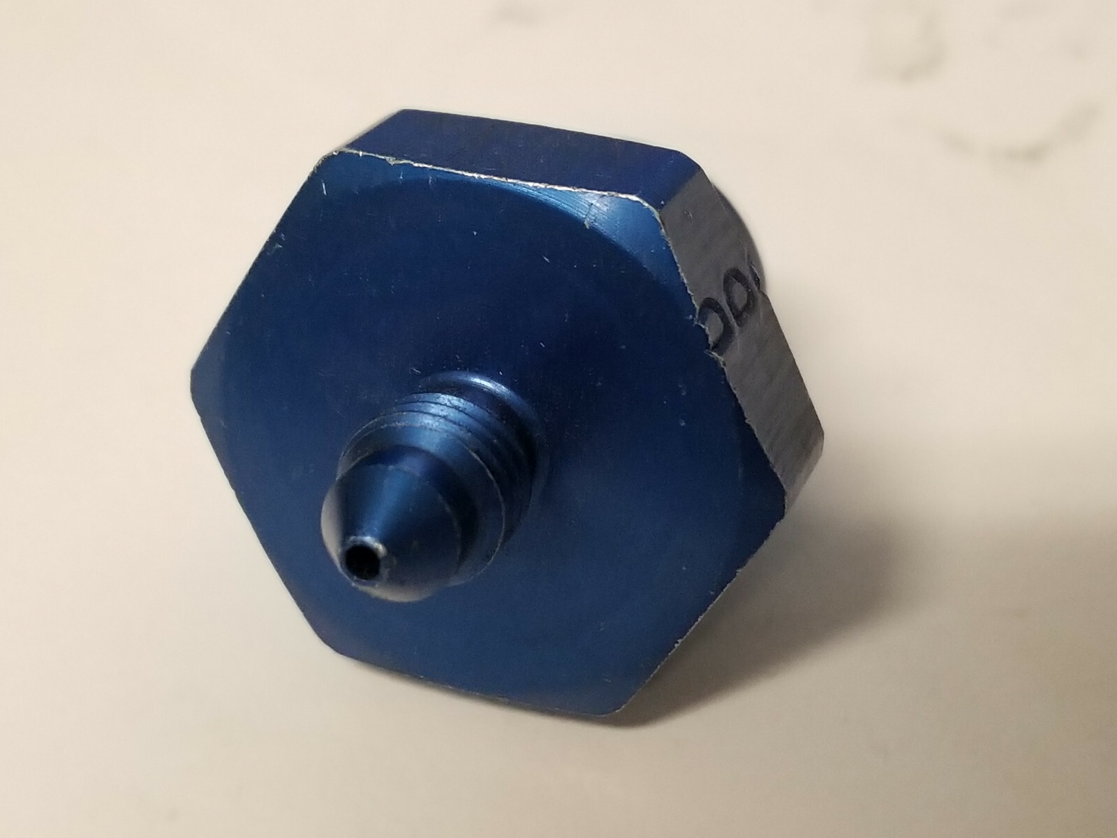 New AN Blue Aluminum SAE 37° Flared Union Reducer, -8 to -2, AN919 ...