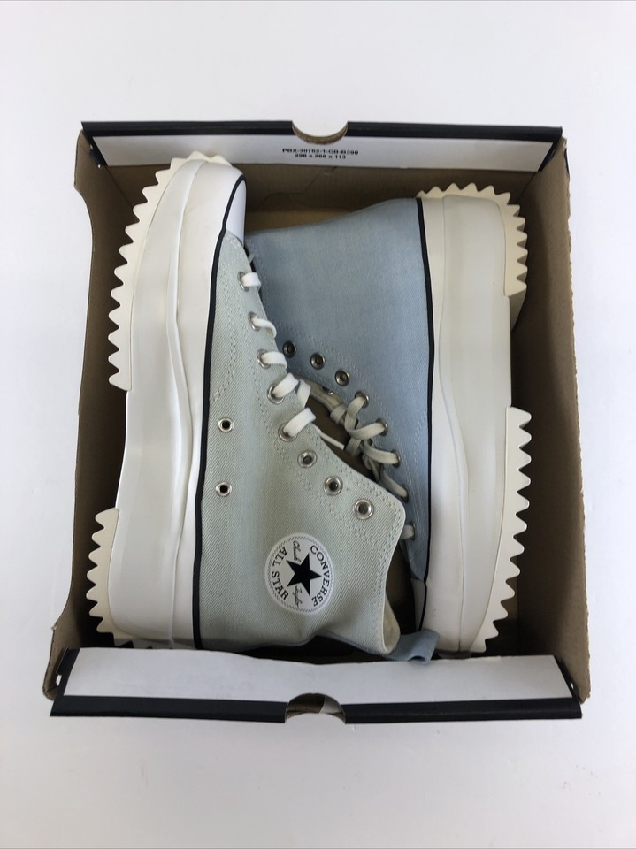 Converse Summer Denim Run Star Hike Blue Womens 10.5 Men 9 Lifestyle ...