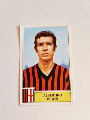 Figurine Albertino Baker Milan Calciatori 1971-1972 Panini Bisvalida ...