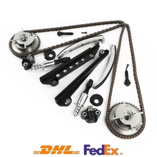 Timing Chain Kit + Cam Phaser VCT Selenoid Set For 05-10 Ford TRITON 3 ...