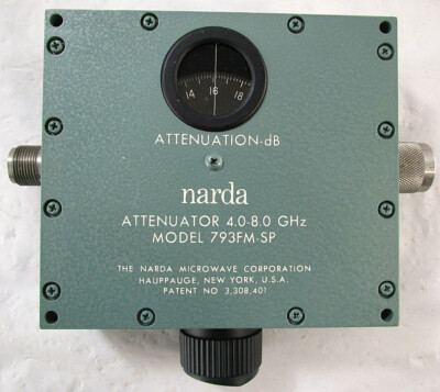 Satellite and Radar Test - Narda Model