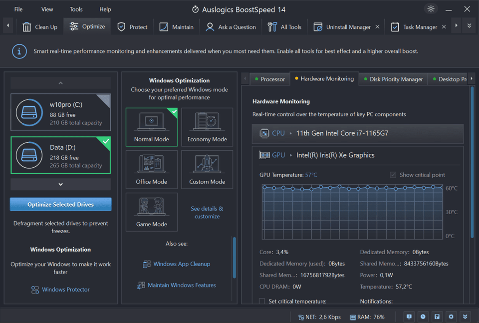 Auslogics BoostSpeed 14 Pro optimize your system, boost PC 1 year 3 PC ...