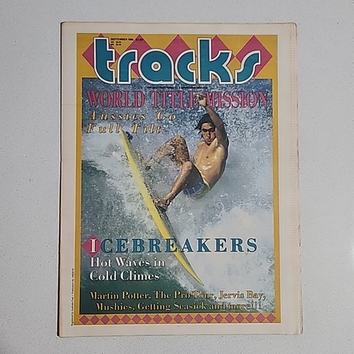 TRACKS - Vintage Australian Surfing Newspaper Magazine September 1986 ...