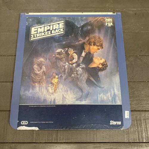 Star Wars: (Episode V) Empire Strikes Back - CED Video Disc CBS FOX ...