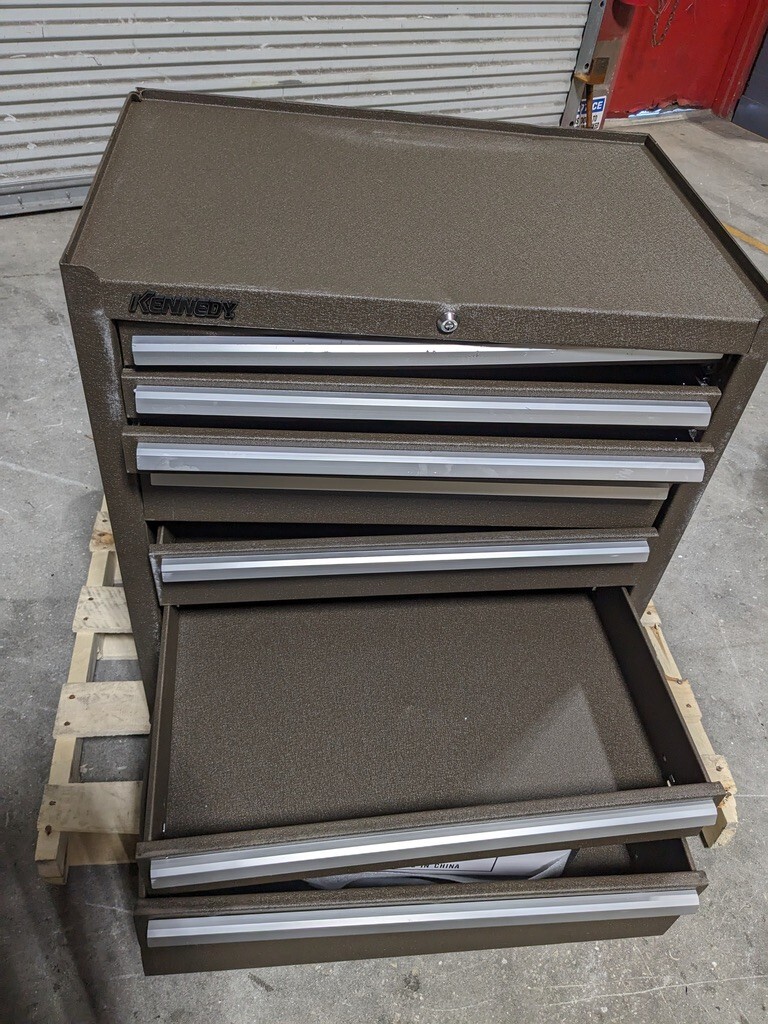 KENNEDY Steel Tool Roller Cabinet: 7 Drawers DAMAGED/PARTS/REPAIR 277XB ...