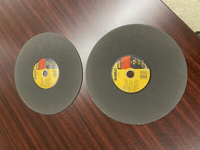 DEWALT DW8002 Type 1 Metal Cutting Chop Saw Wheel, 14" x 7/64" x 1" | eBay