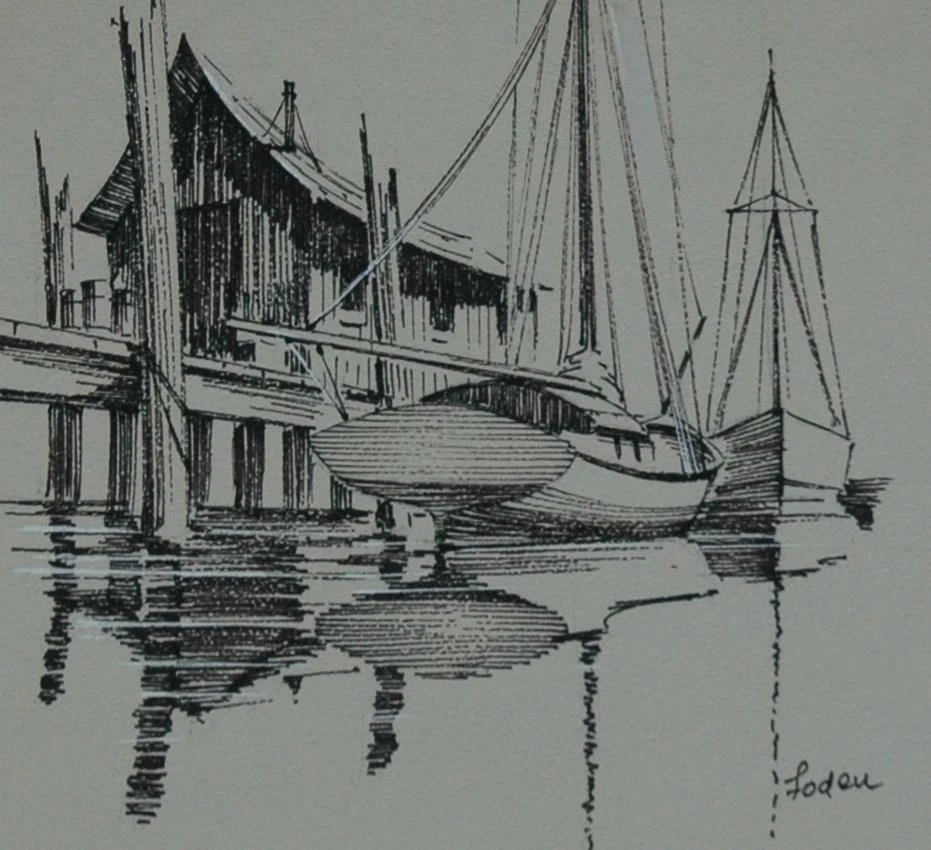 Sloop Sailboat Drawing
