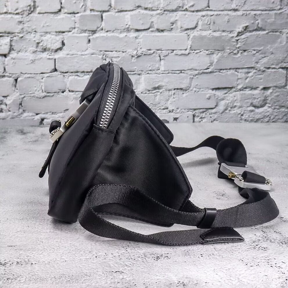 Unisex 1017 ALYX 9SM Fixed Buckle Shoulder Bag Saddle Cross Unisex 1017 ALYX 9SM Fixed Buckle Shoulder Bag Saddle Cross
