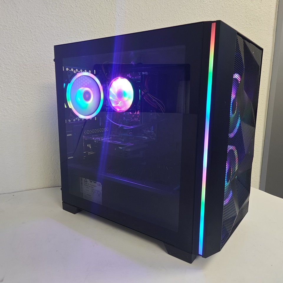 Mini Gaming Desktop Computer PC i7 16GB RAM 256 SSD 1TB HDD ARGB 2GB ...
