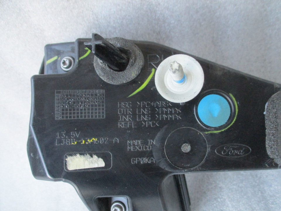 2020 2021 2022 2023 Ford Mustang Mach-E Right SIDE Tail Light OEM LJ8B ...