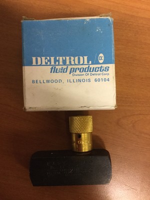 Hydraulic Valves - Deltrol Fluid