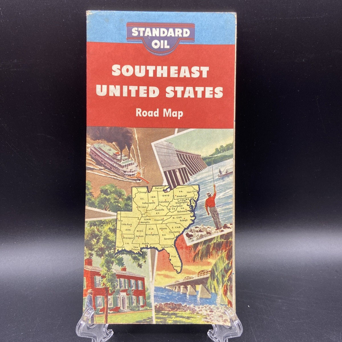 Highway Map Of Southeast United States Topographics Southeast US