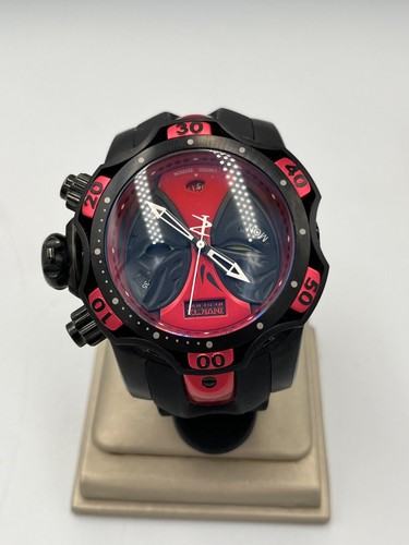 INVICTA MARVEL DEADPOOL MEN'S LIMITED ED. SWISS QUARTZ WATCH | eBay