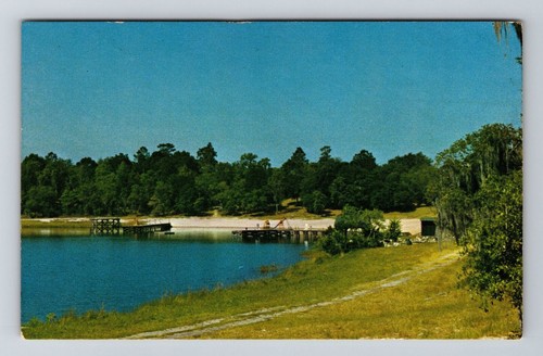 Keystone Heights FL-Florida, Beach On Lake Johnson, Vintage Postcard | eBay