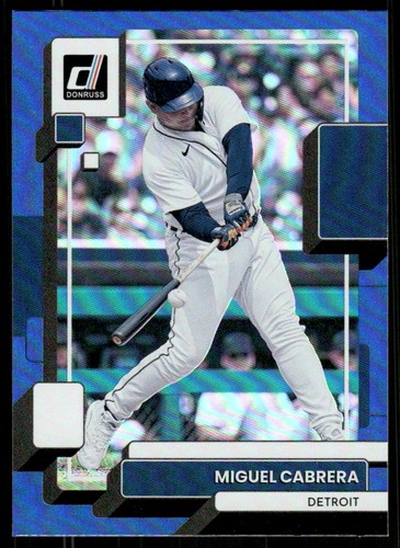 2022 Donruss Holo Blue #212 Miguel Cabrera - BB | eBay