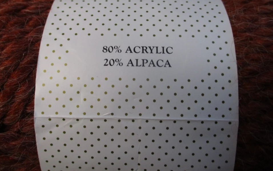 Buttercream Luxe Craft, ALPACA, Rust, 6 oz, 130 yd, 80% Acrylic, 20% ...